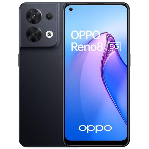 Oppo Reno 8 5G 256GB Black ITA